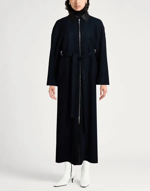 Sportmax Simple Belt-belt Coat