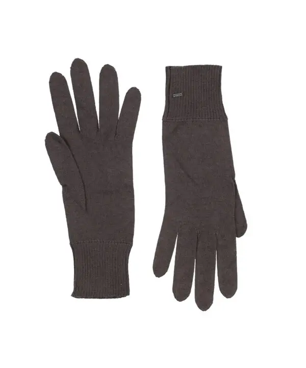 Saint Laurent Lightweight Cashmere Gloves - Black