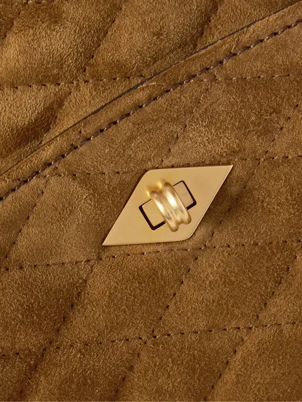 METIER Quilted Suede Tote
