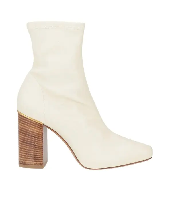 Chloé Minimalist Leather Ankle Boots