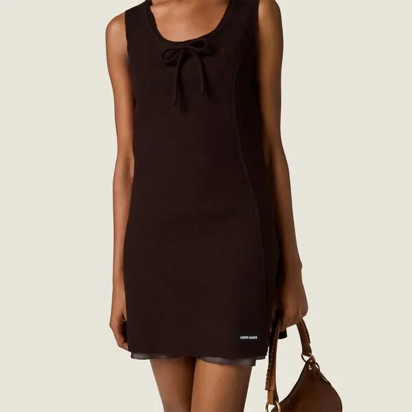 Miu Miu Felted Wool Dress
