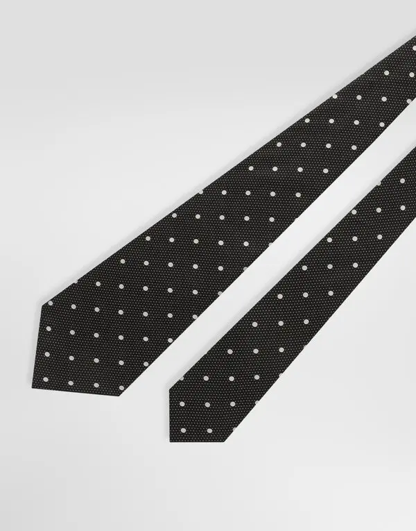 Dolce & Gabbana Polka-dot Jacquard Tie