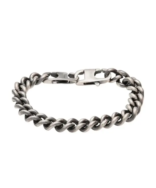 MAISON MARGIELA Metal Lobster Clasp Bracelet - Silver