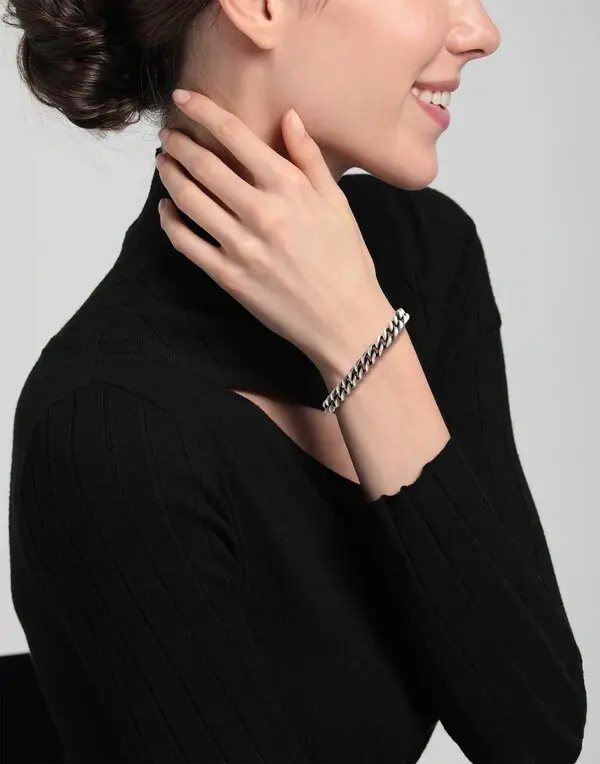 MAISON MARGIELA Metal Lobster Clasp Bracelet