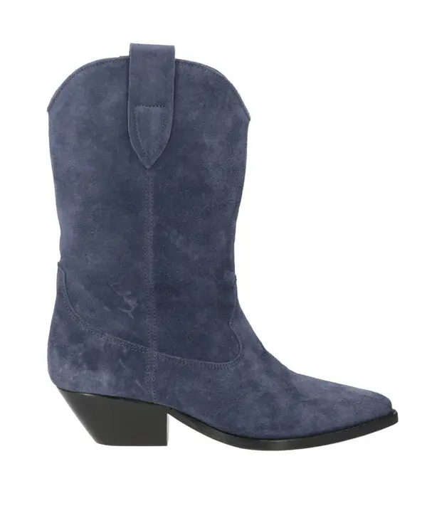Isabel Marant Étoile Short Suede Cowboy Boots