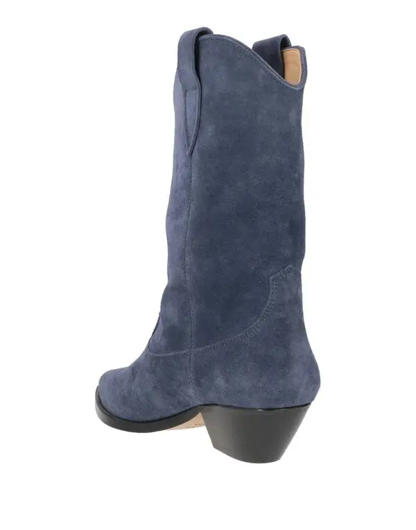 Isabel Marant Étoile Short Suede Cowboy Boots