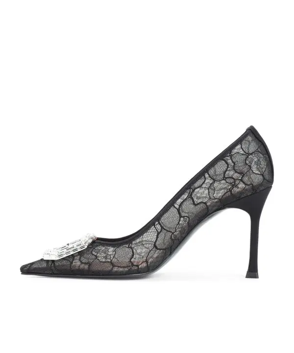 Amina Muaddi Pointed-toe High Heels