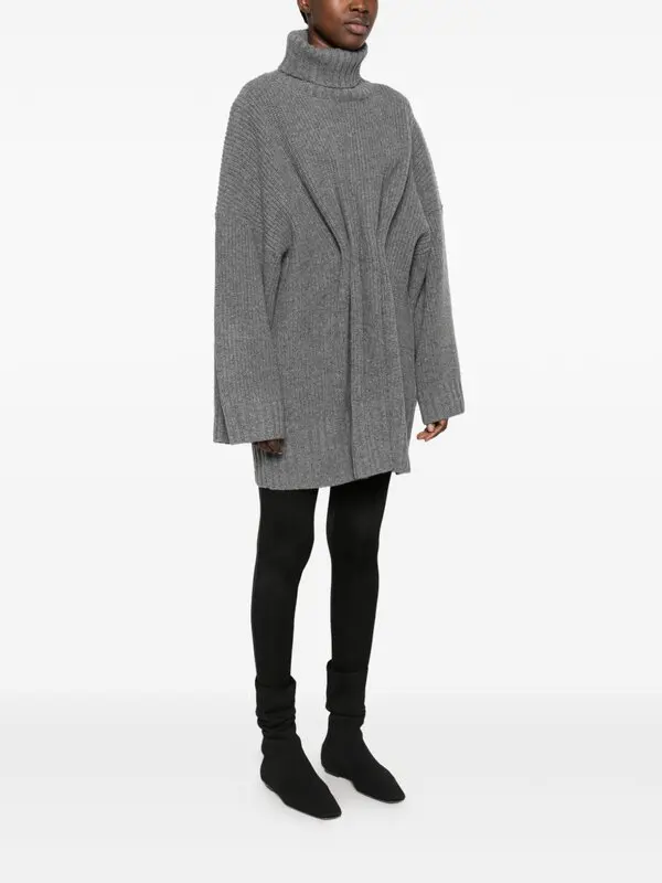 THE FRANKIE SHOP Ribbed Knit Dress