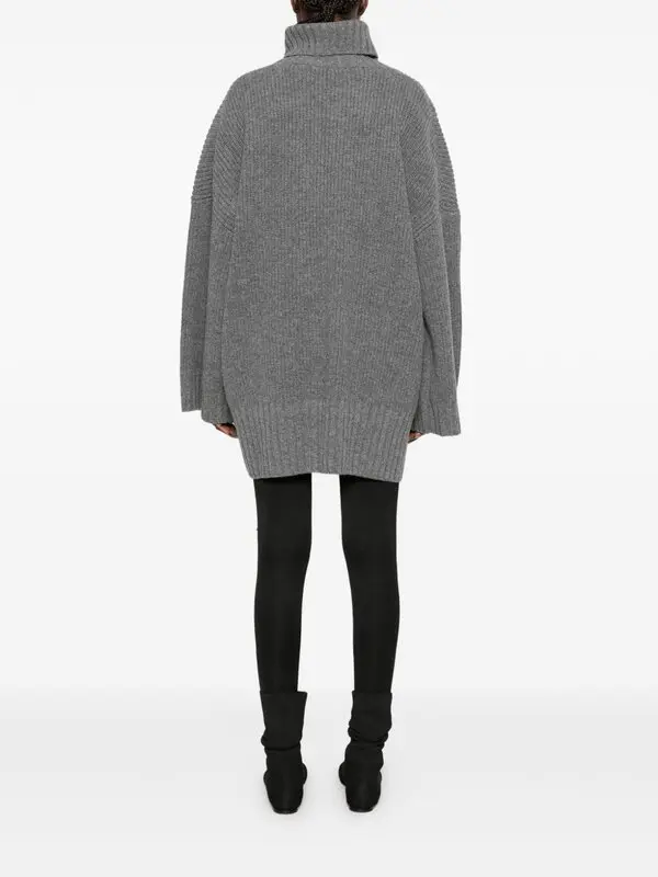 THE FRANKIE SHOP Ribbed Knit Dress