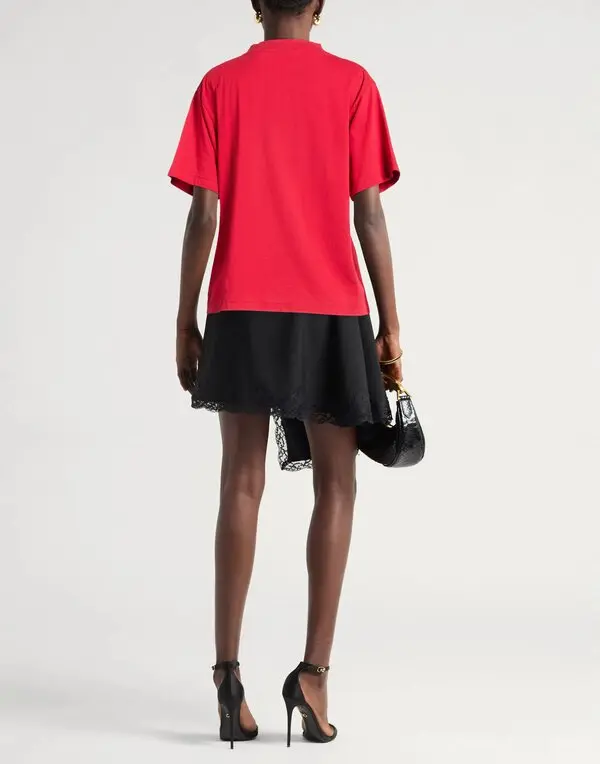 Balenciaga Solid-color Short-sleeved T-shirt