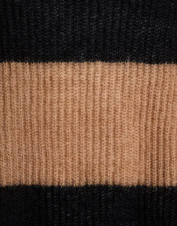 Max Mara Striped Knit Top