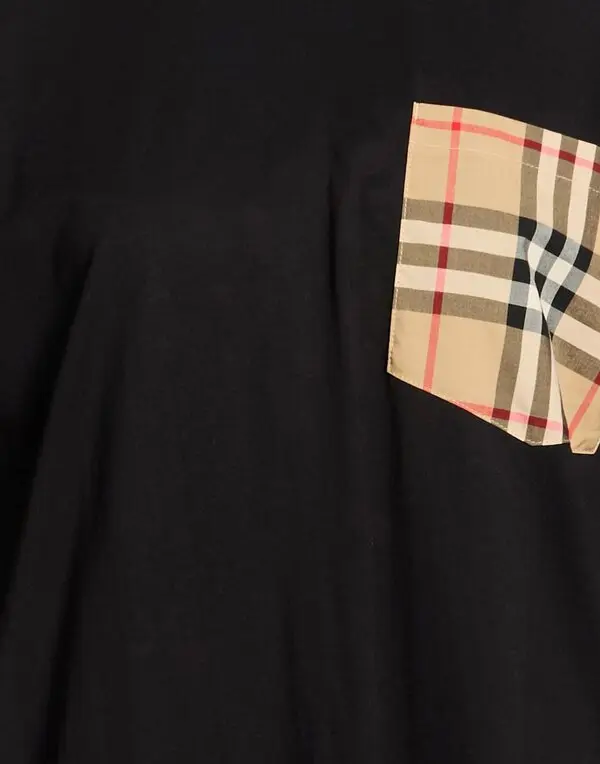Burberry Checked Print T-shirt