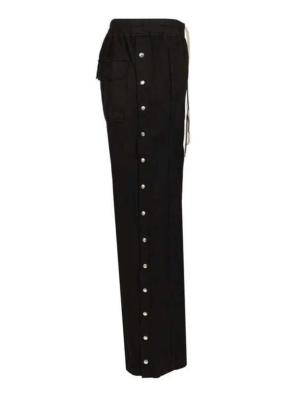 Rick Owens Wide Pusher Snap Pants