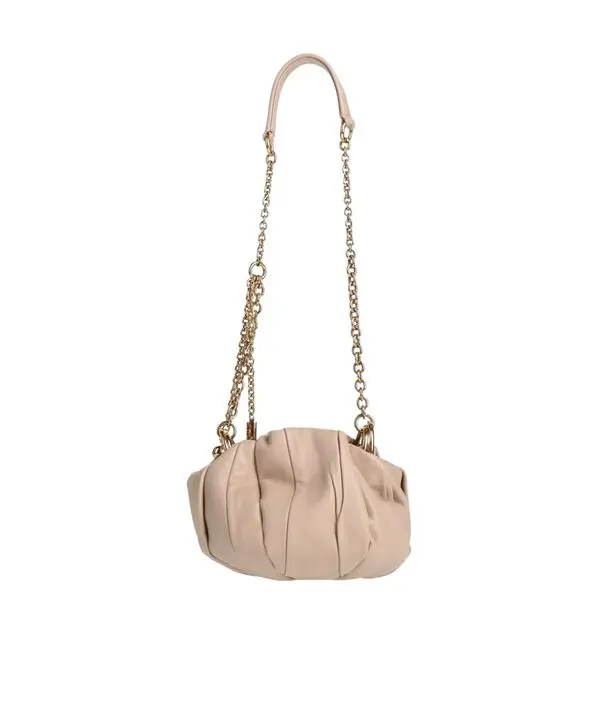 Chloé Medium-sized Leather Bucket Bag - Beige