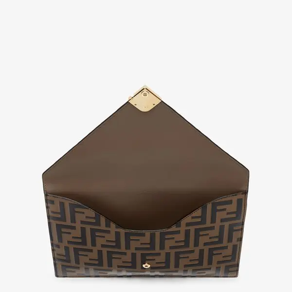 Fendi Ff Diamonds Flat Pouch