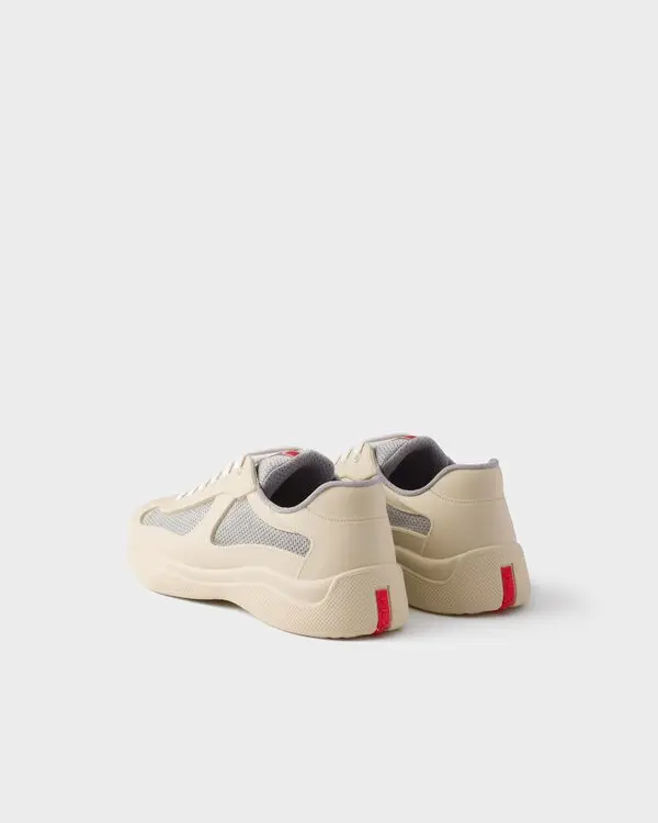 Prada America's Cup Soft Rubber And Bike Fabric Sneakers