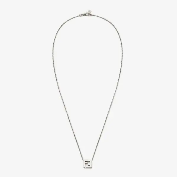 Fendi Ff Necklace - Silver