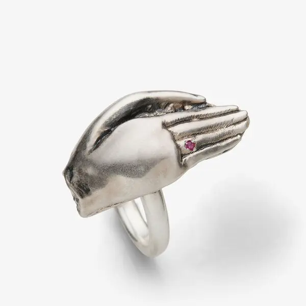 Fendi Mano" Ring