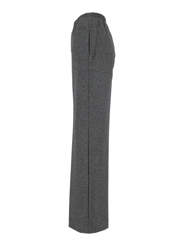 Max Mara Editta Straight Leg Jersey Trousers