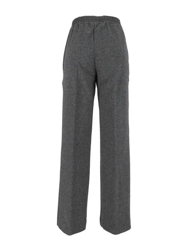 Max Mara Editta Straight Leg Jersey Trousers
