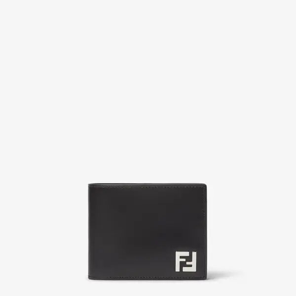 Fendi Ff Squared Bifold Wallet - Black