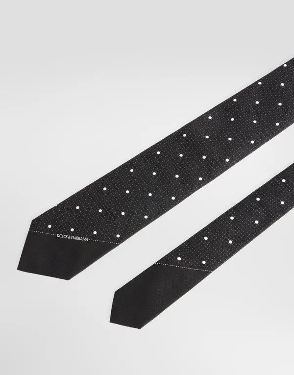 Dolce & Gabbana Dolce Gabbana Dot Printed Tie