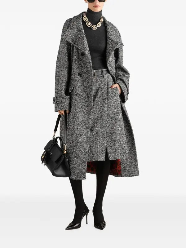 Dolce & Gabbana Dolce Gabbana Oversized Double-breasted Coat