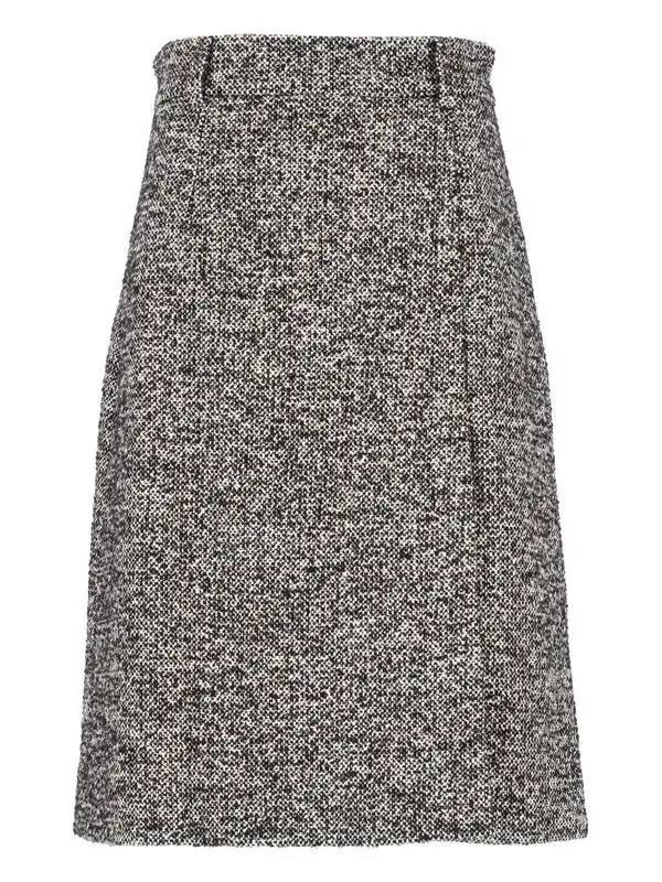 Dolce & Gabbana Dolce Gabbana Textured Midi Skirt
