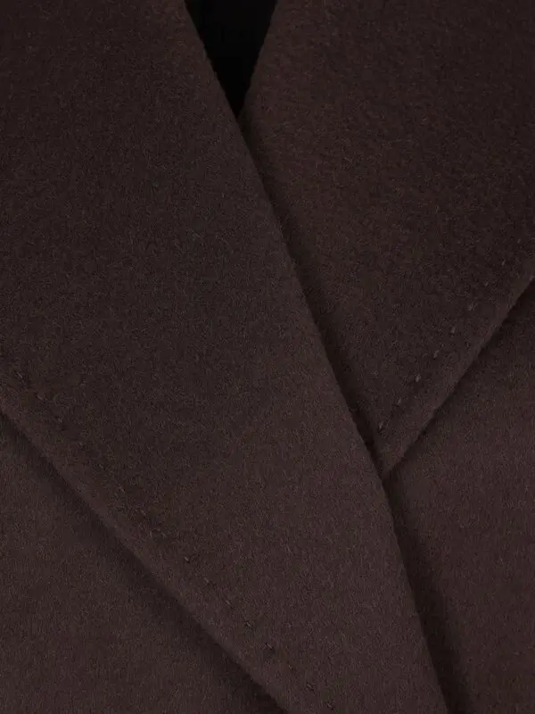 Max Mara Ravenna Belted Midi Coat - Black