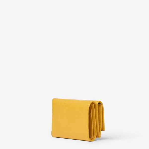 Fendi Ff Mini Trifold - Yellow