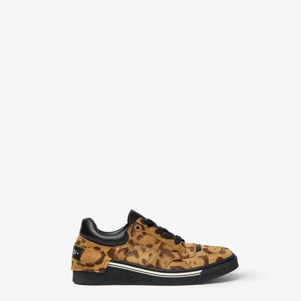 Fendi Fender Trainers - Brown