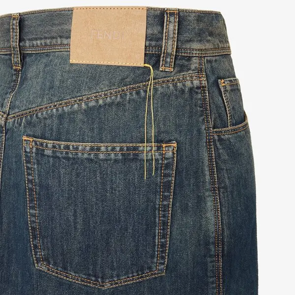 Fendi Jeans Skirt
