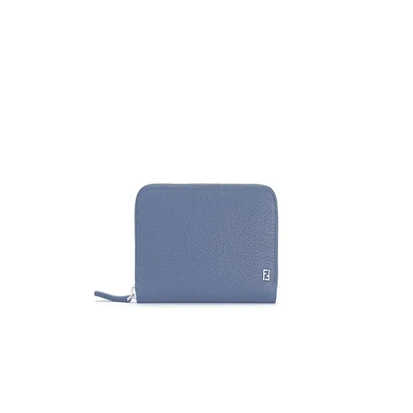 Fendi Ff Zip-around - Light Blue