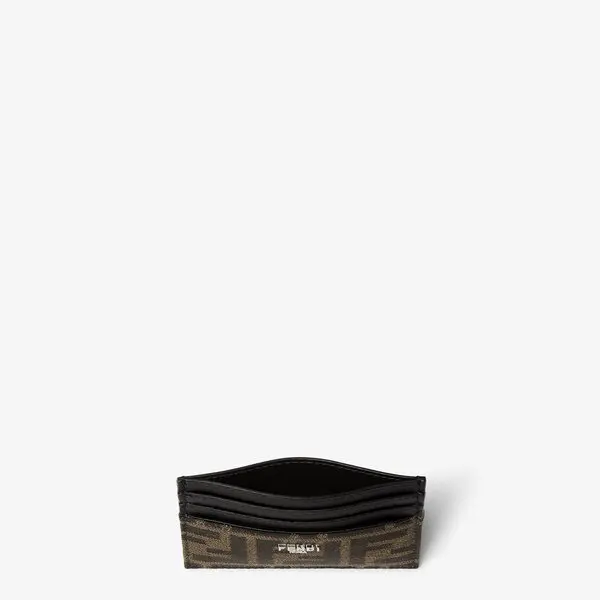 Fendi Ff Jacquard Card Holder