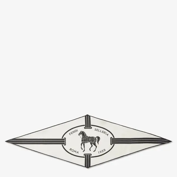 Fendi Selleria Foulard - White
