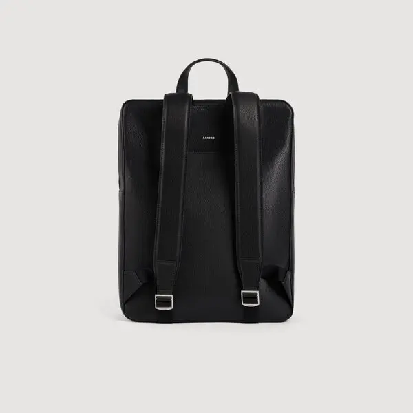 Sandro Reconstituted Leather Rucksack
