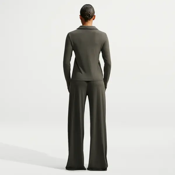 Nike Skims Stretch Knit Oversized Wide-leg Pants