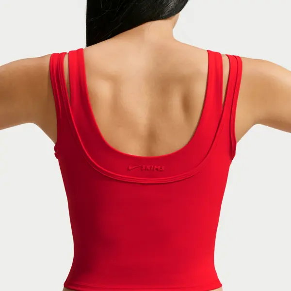 Nike Skims Matte Double-strap Scoop Tank Top