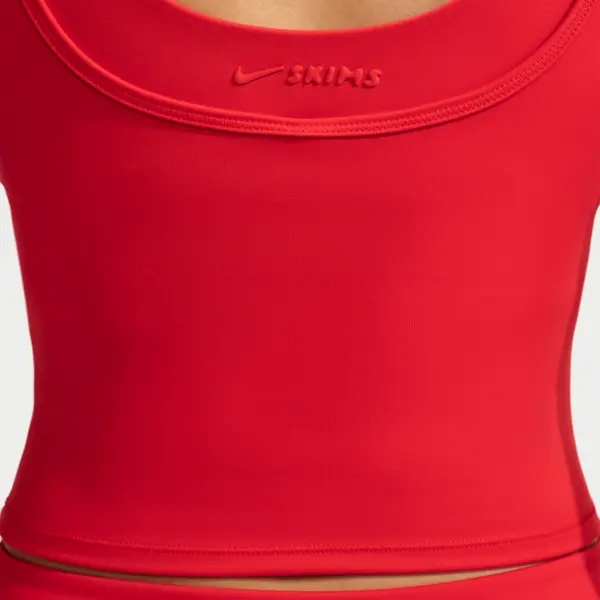 Nike Skims Matte Double-strap Scoop Tank Top