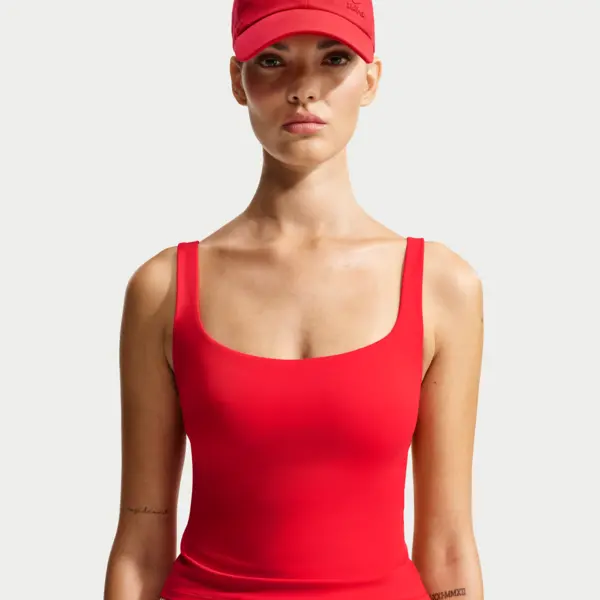 Nike Skims Matte Square-neck Tank Top