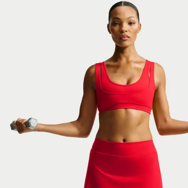Nike Skims Matte Double-strap Scoop Bra