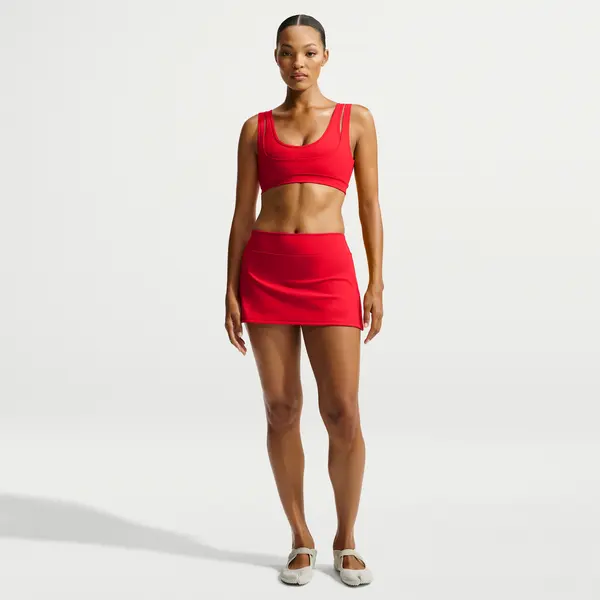 Nike Skims Matte Double-strap Scoop Bra