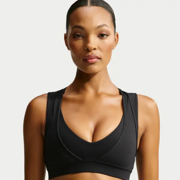 Nike Skims Matte Double-layer Plunge Bra