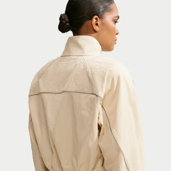 Nike Skims Crunchy Nylon Cropped Jacket