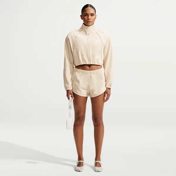 Nike Skims Crunchy Nylon Cropped Jacket
