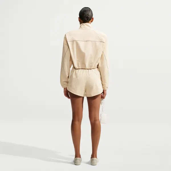 Nike Skims Crunchy Nylon Cropped Jacket