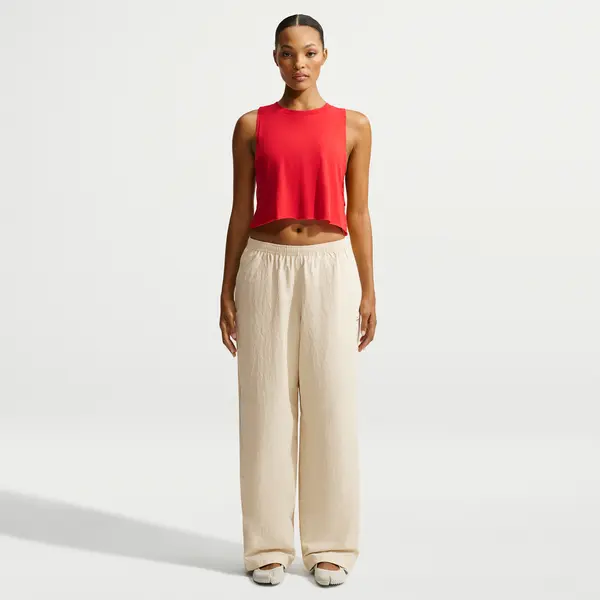 Nike Skims Performance Cotton Blend Cropped Tank Top