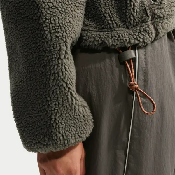 Nike Skims Sherpa Oversized 3/4-zip Jacket