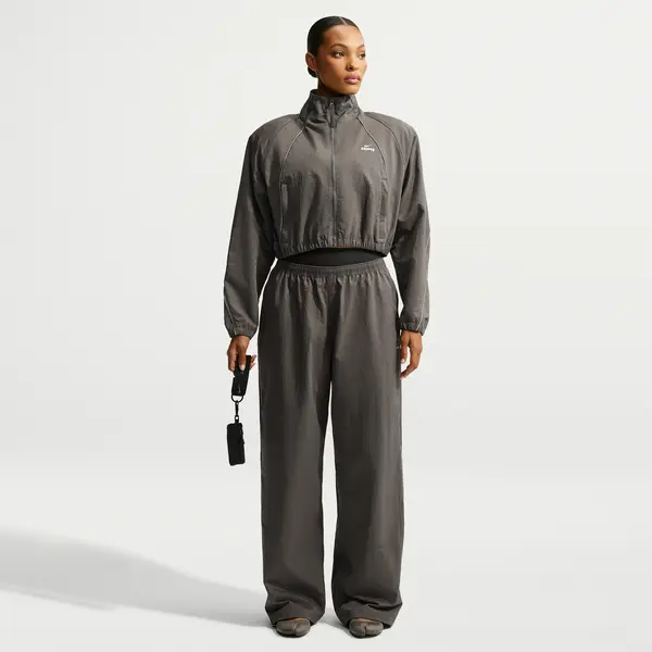 Nike Skims Crunchy Nylon Cropped Jacket