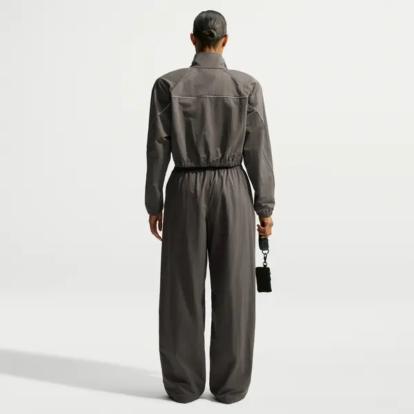 Nike Skims Crunchy Nylon Cropped Jacket